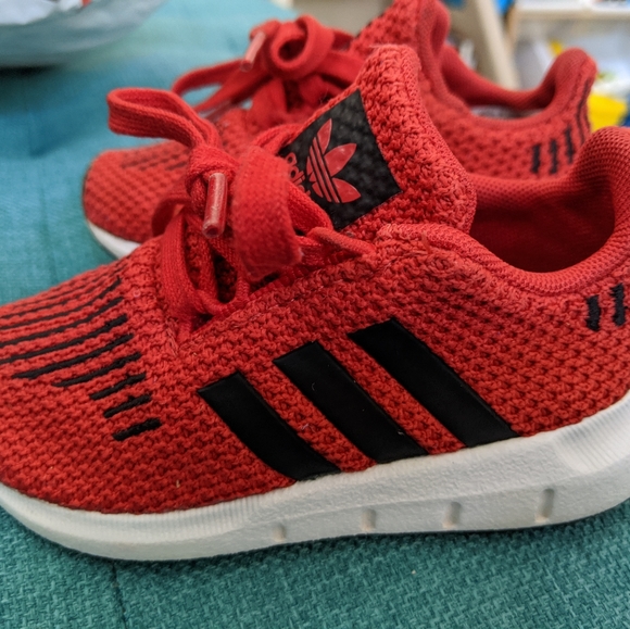 adidas | Shoes | Adidas Red Toddler Shoes | Poshmark